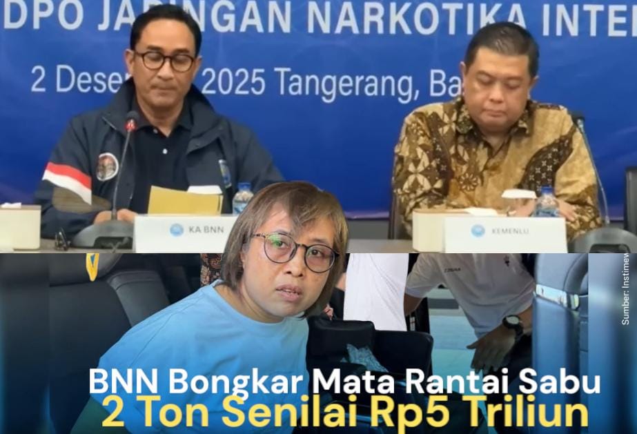 Buron Interpol Dicokok di Kamboja, BNN Bongkar Mata Rantai Sabu 2 Ton ...